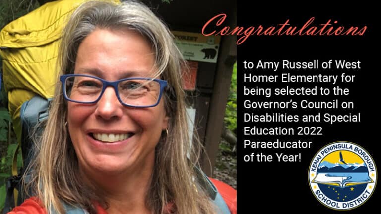 Congratulations to Amy Russell of West Homer Elementary School – Kenai ...